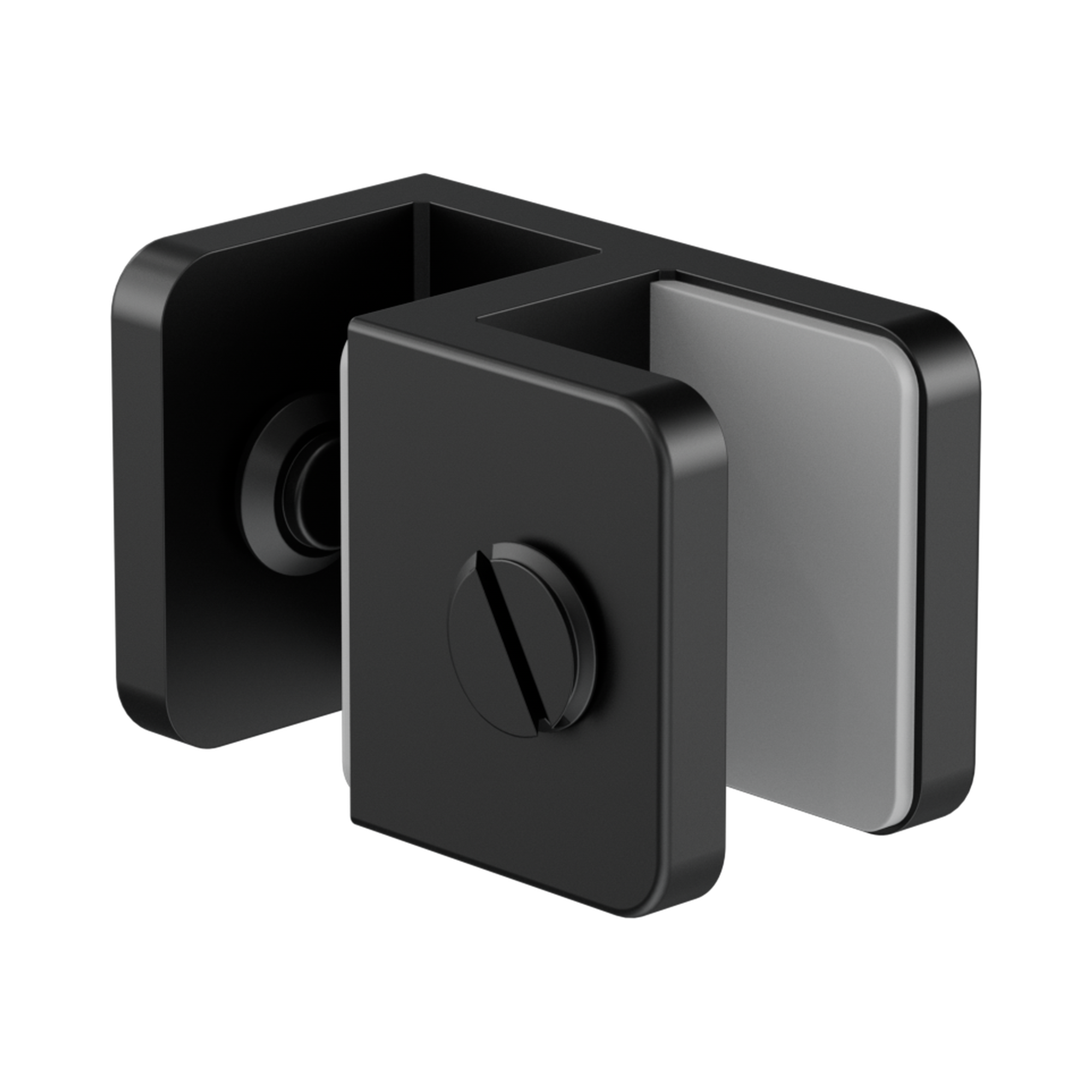 Over-Panel Glass To Glass Fitting 10mm Glass - Elite Home Hub